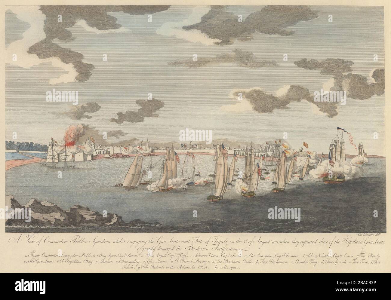 1804 tripoli hi-res stock photography and images - Alamy