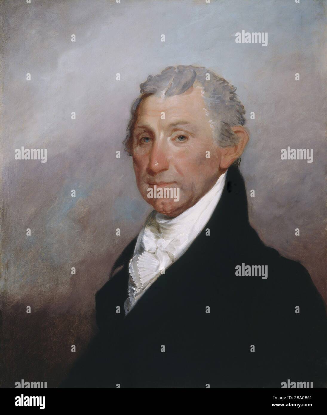 President James Monroe, by Gilbert Stuart, 1817. The portrait was ...
