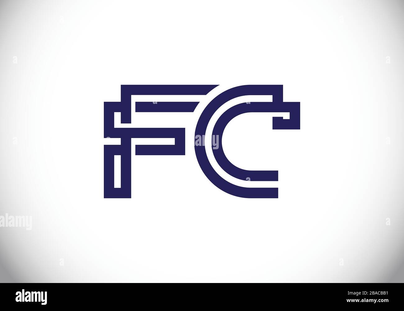 F C. FC Initial Letter Logo design vector template, Graphic Alphabet ...