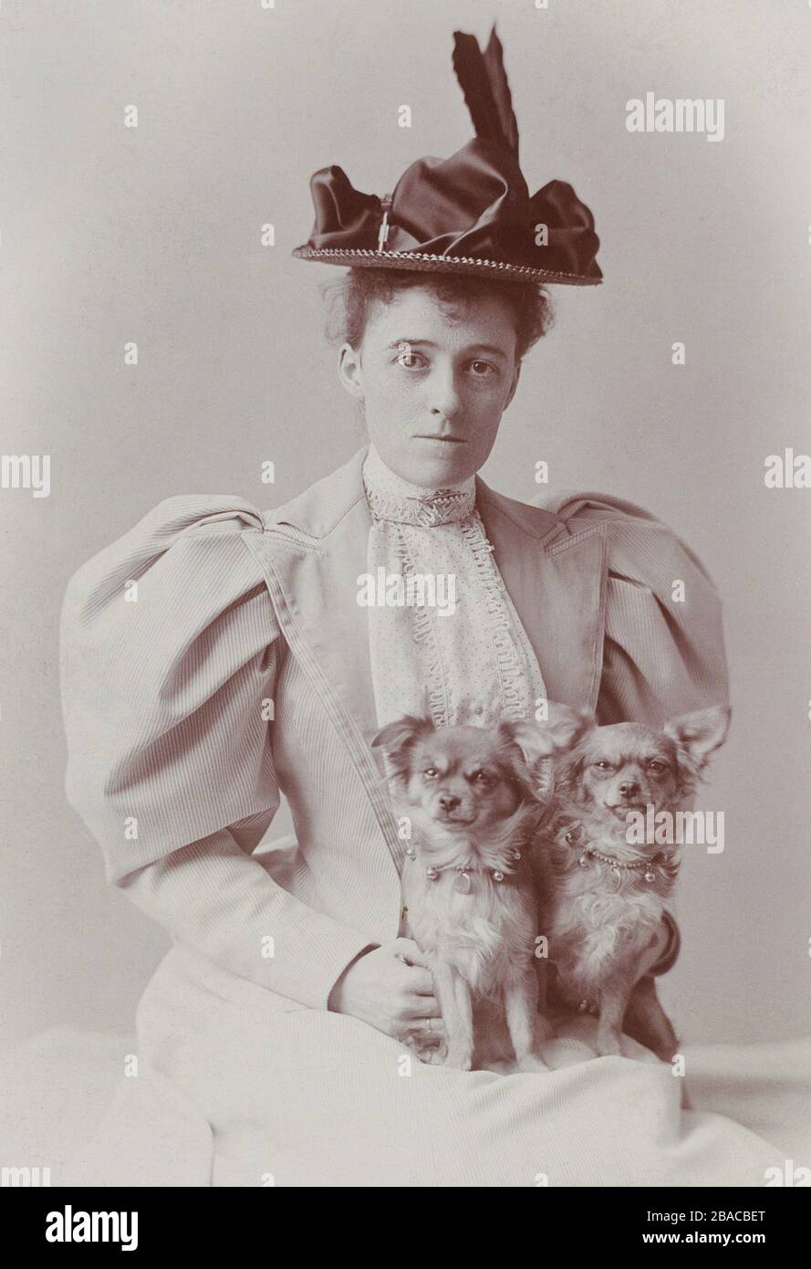 Edith Wharton was photographed by E. F. Cooper, at Newport, Rhode ...