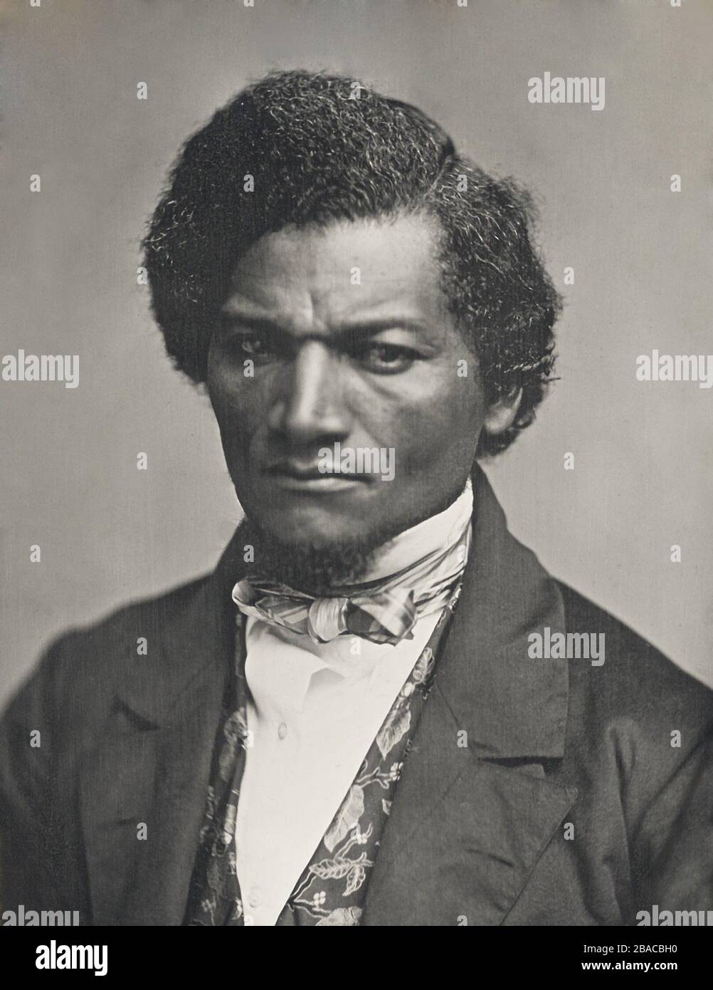 Frederick Douglass In Daguerreotype Portrait By Samuel J Miller Ca