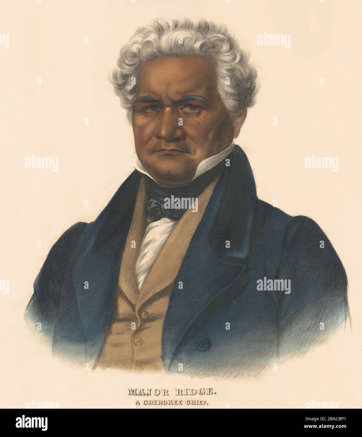 Cherokee chief Major Ridge, was a wealthy, slaveholding planter. He was ...