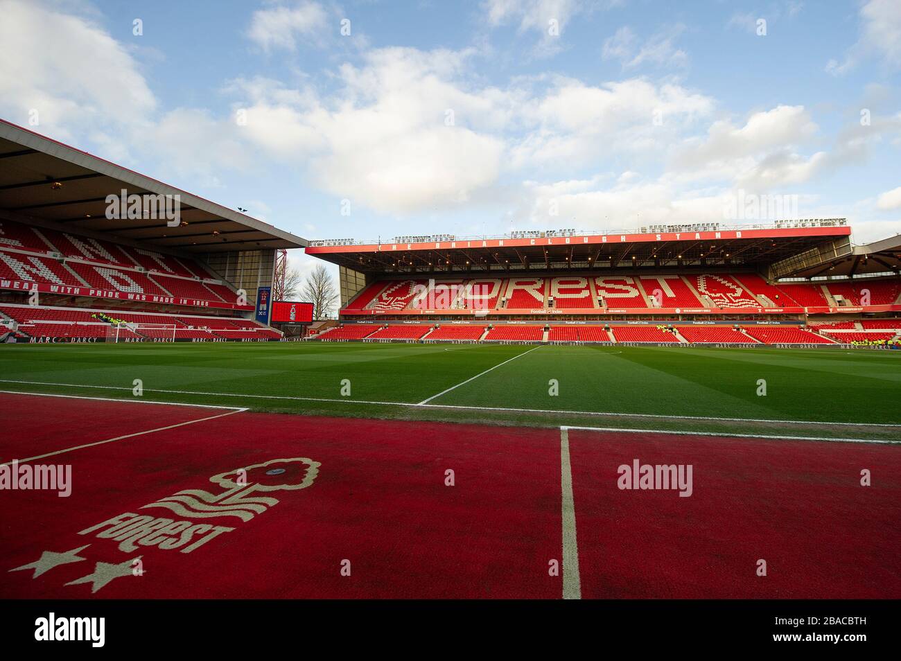 A general view inside of the City Ground Stock Photo - Alamy