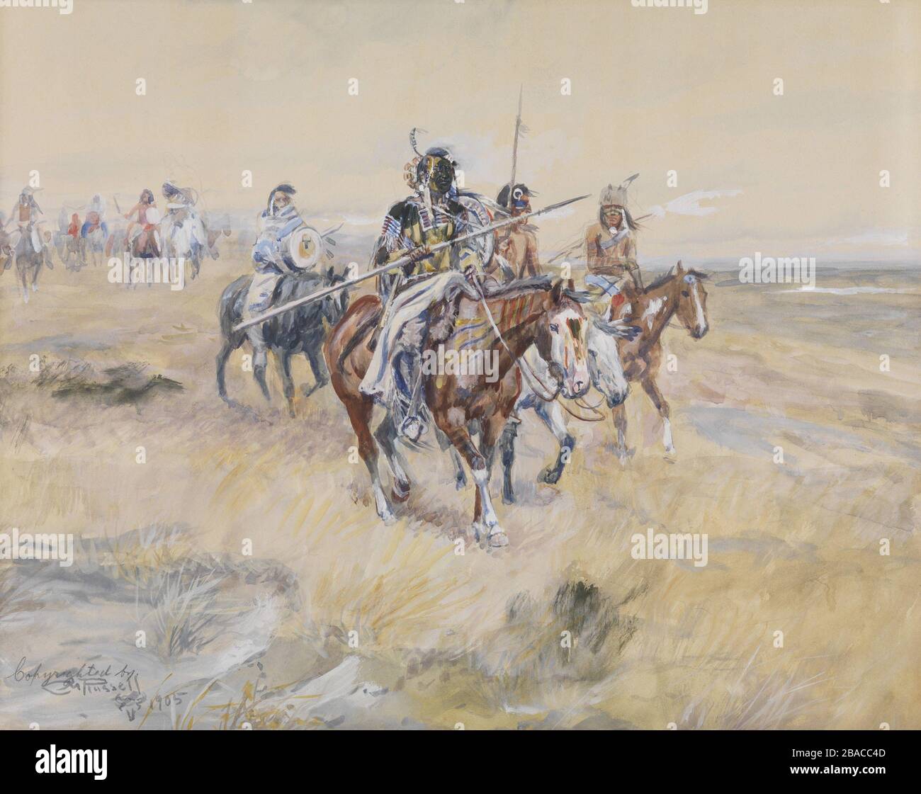 The great indian warpath High Resolution Stock Photography and Images ...