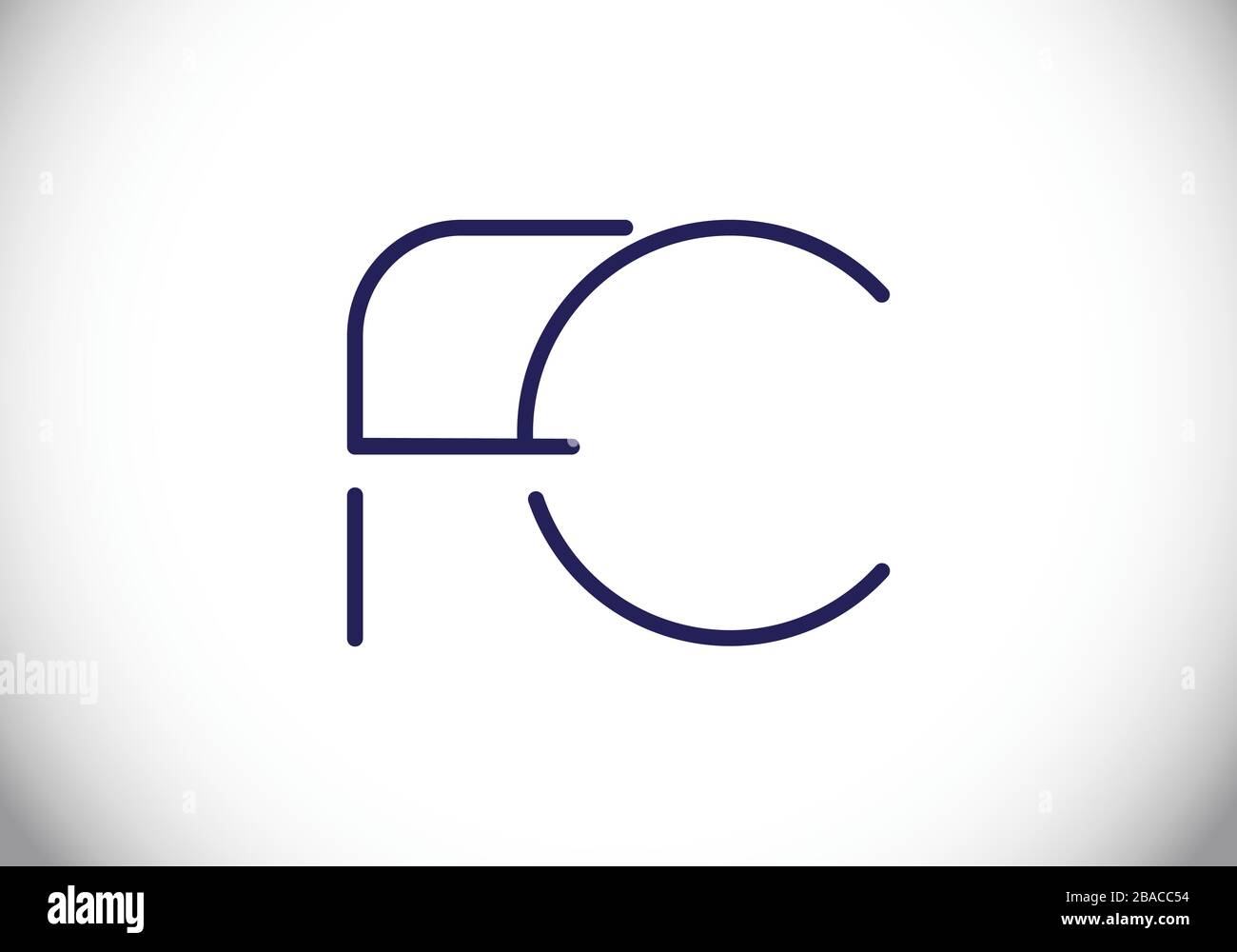 F C. FC Initial Letter Logo design vector template, Graphic Alphabet ...
