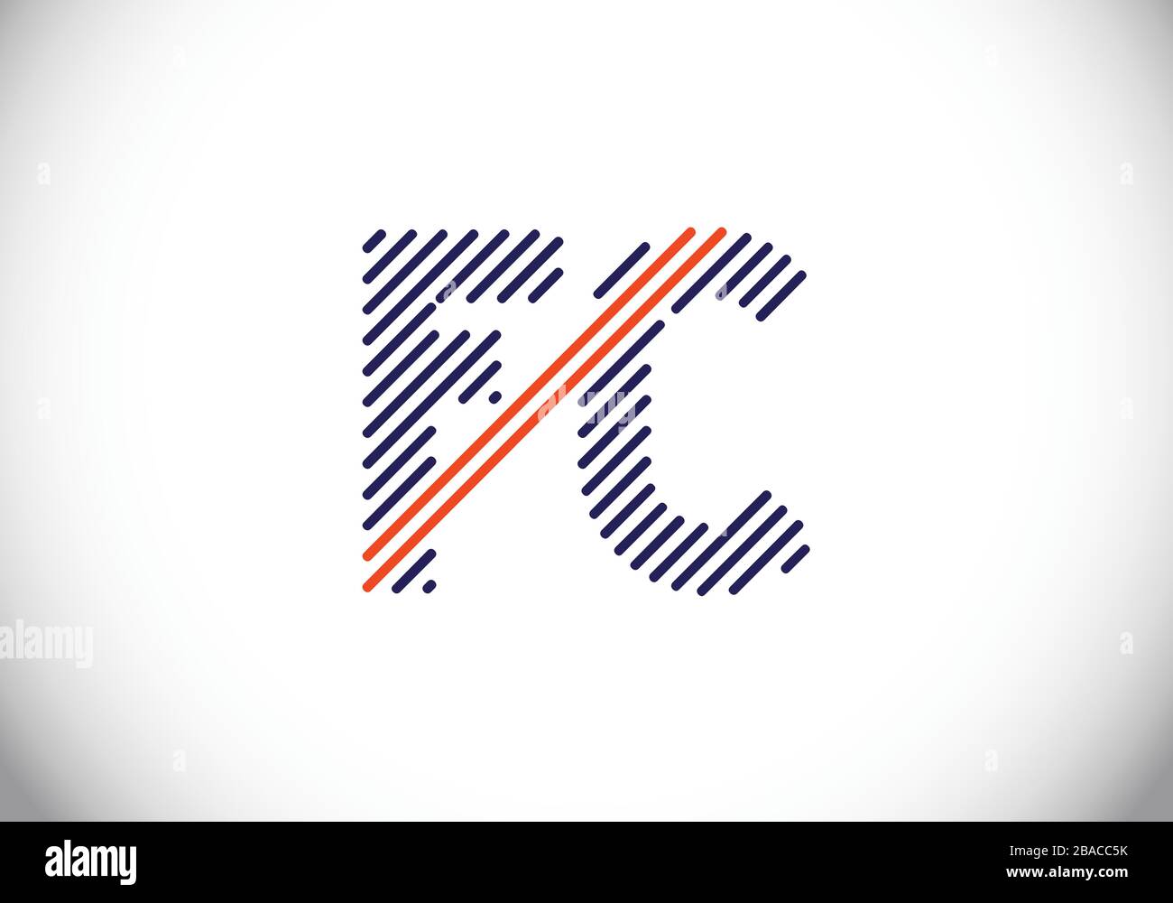 F C. FC Initial Letter Logo design vector template, Graphic Alphabet ...