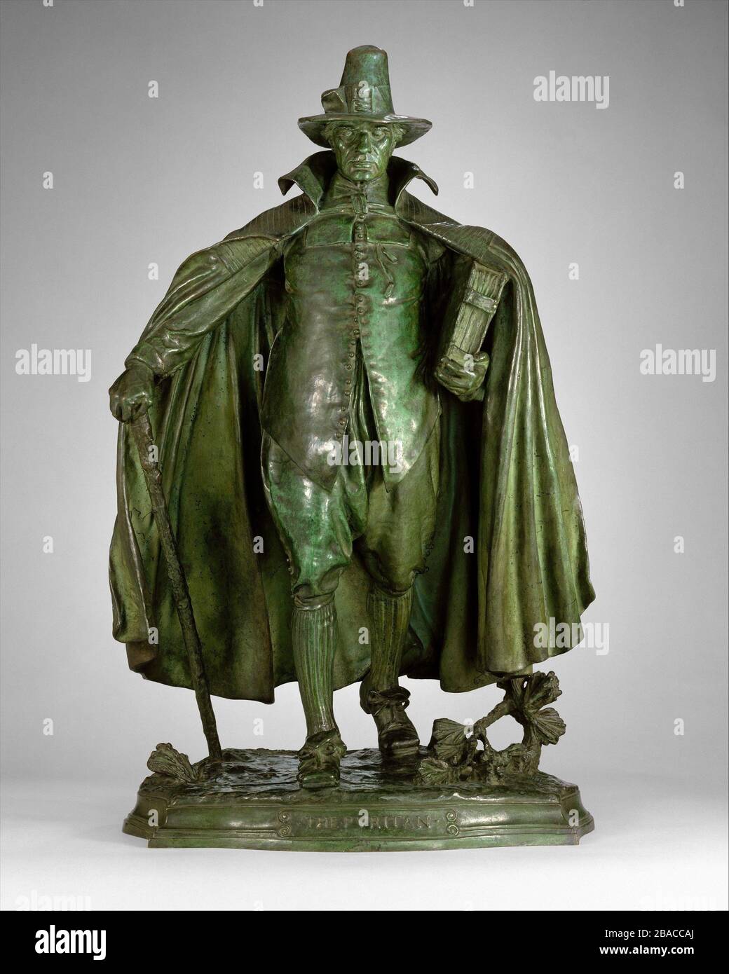 THE PURITAN, by Augustus Saint-Gaudens. The artist's original ...