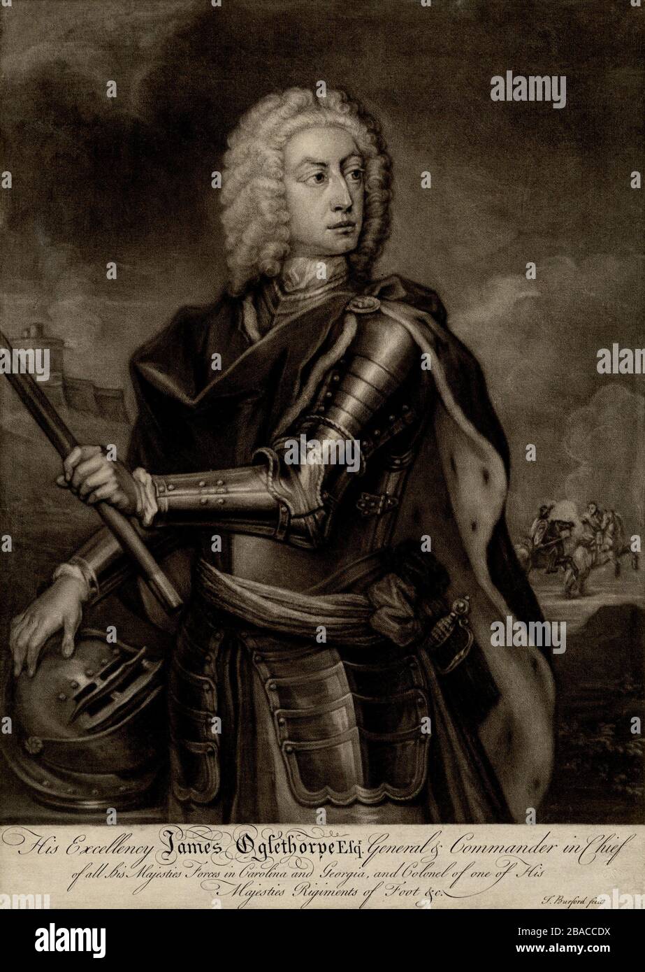 James Edward Oglethorpe founded of the American colony of Georgia ...