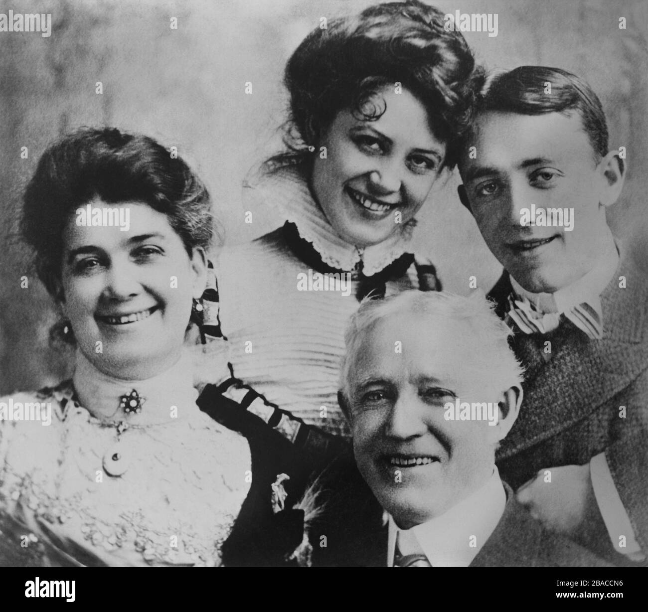 'The Four Cohans' were a family vaudeville act that toured from 1890 to ...