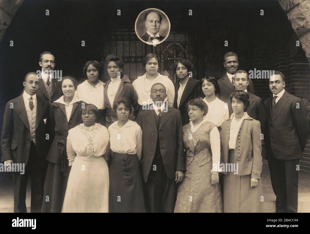 Howard University Law School class at Rankin Hall, Washington, D.C, ca ...
