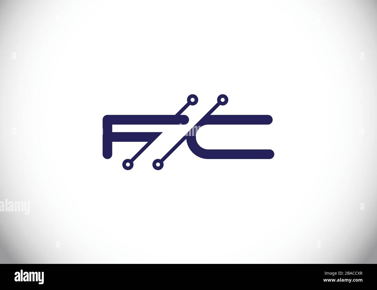 F C. FC Initial Letter Logo design vector template, Graphic Alphabet ...