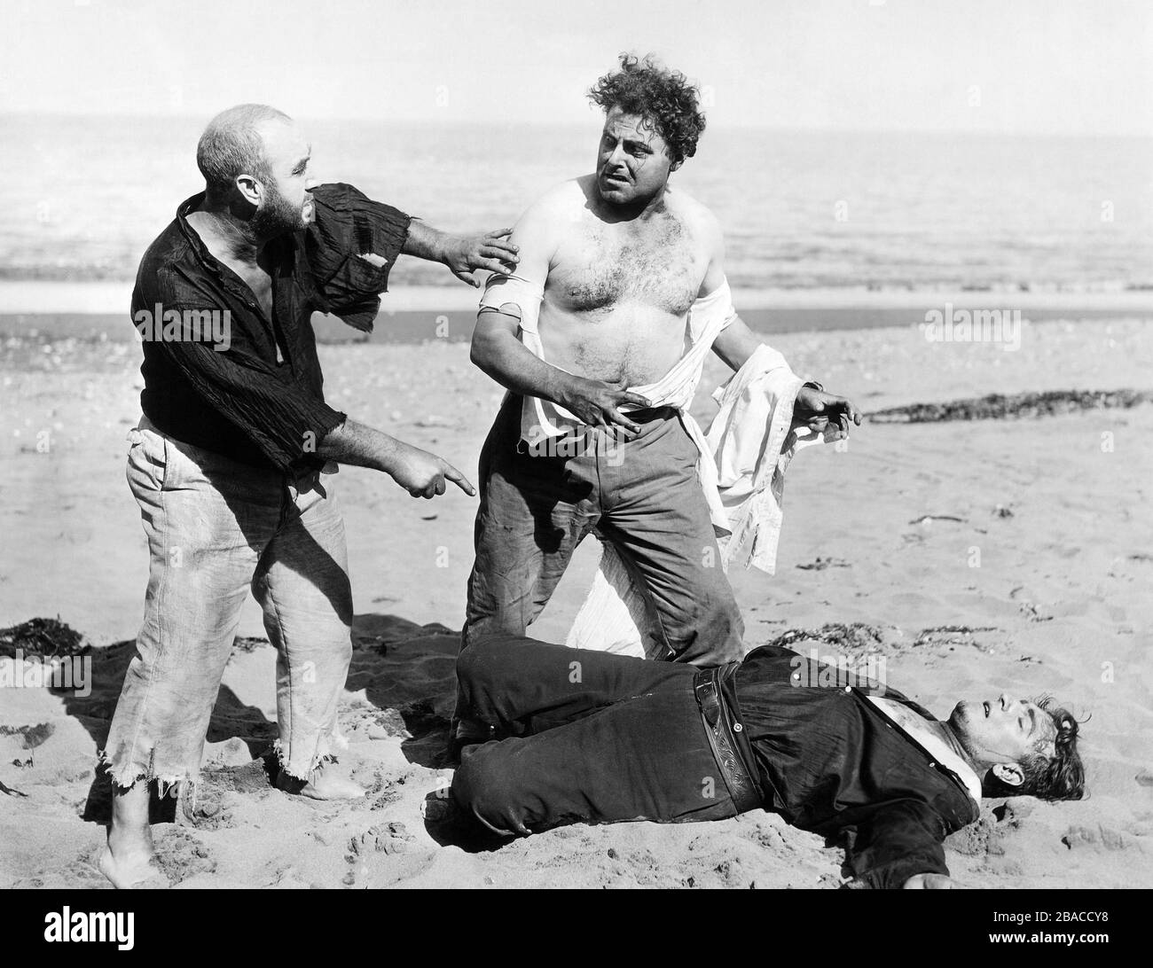 Beach brawl (OV2019 53) (OV2019 53 Stock Photo - Alamy
