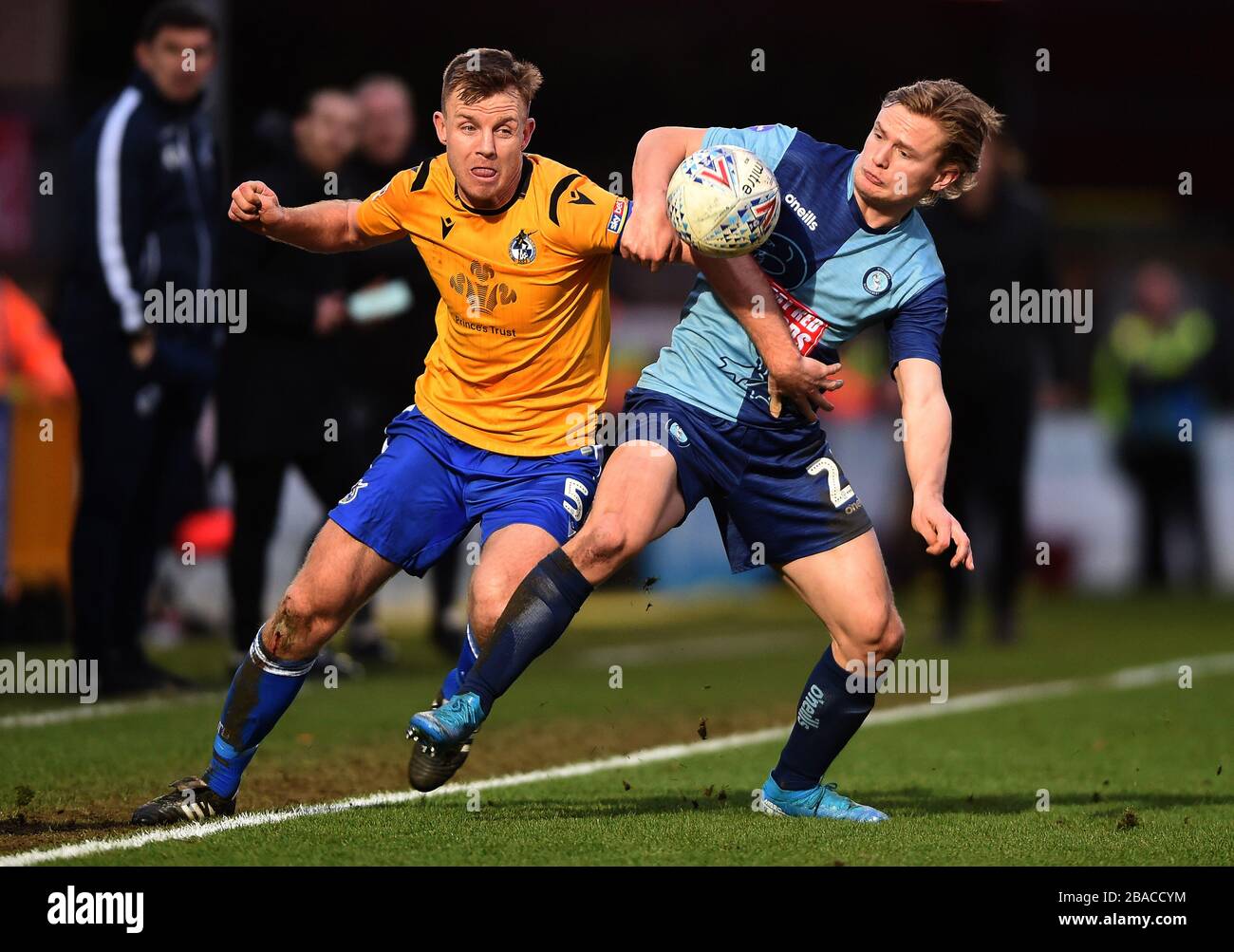 Wycombe wanderers alex samuel hi-res stock photography and images - Alamy