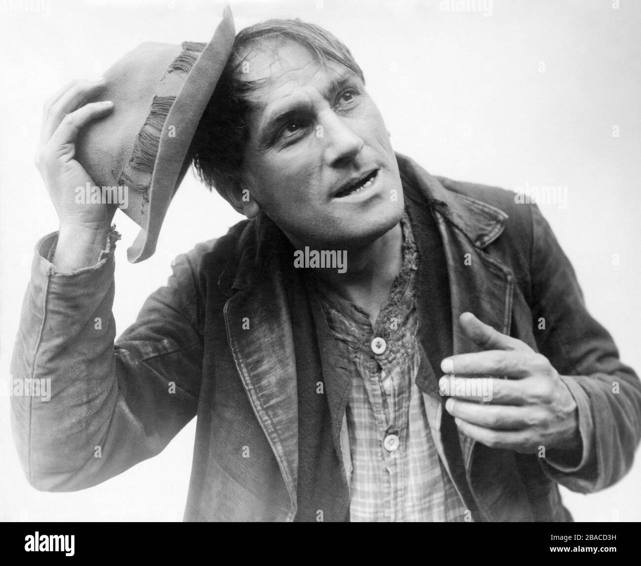 Man tipping his hat (OV2019 34) (OV2019 34 Stock Photo - Alamy