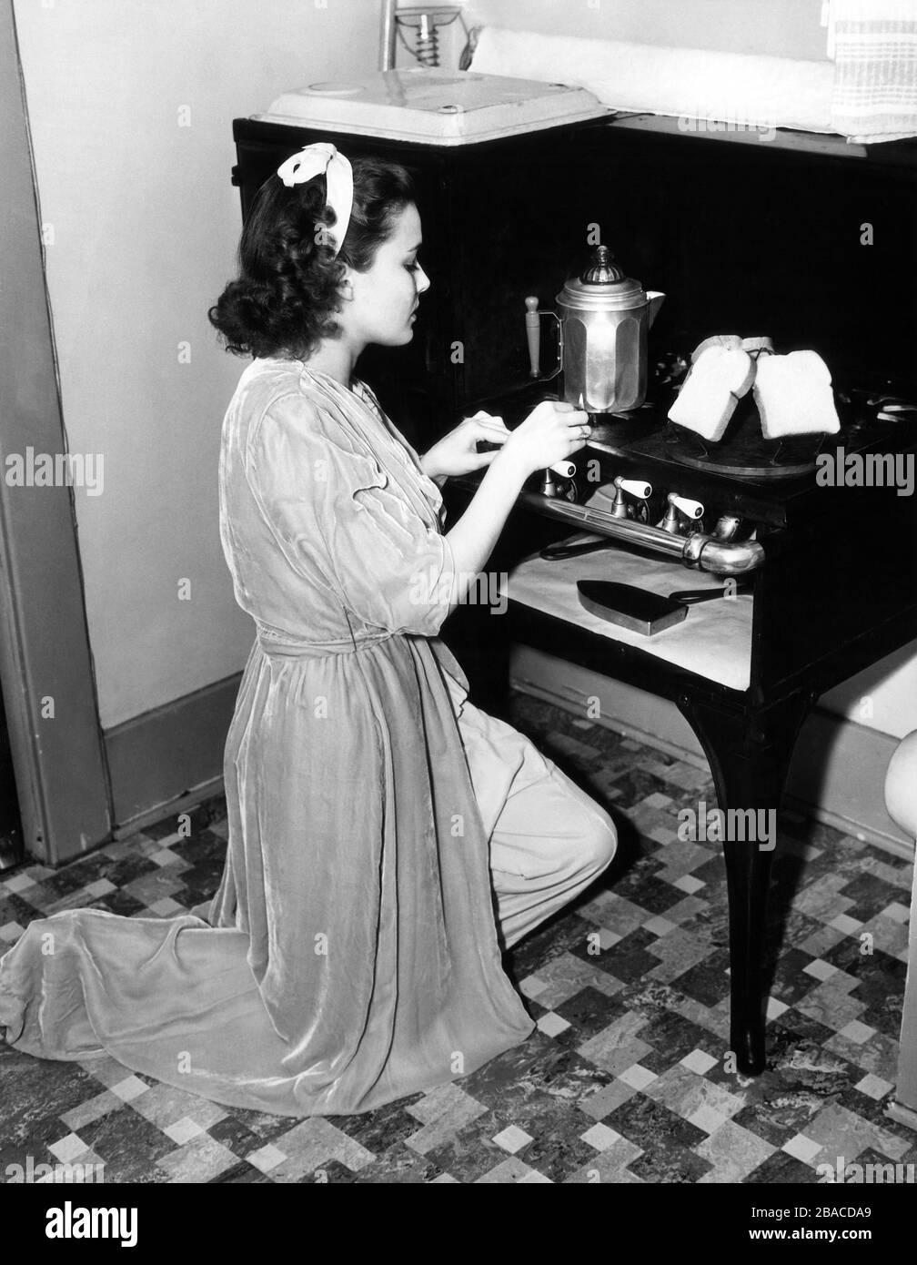 Breakfast is almost ready (OV2019 210) (OV2019 210 Stock Photo - Alamy