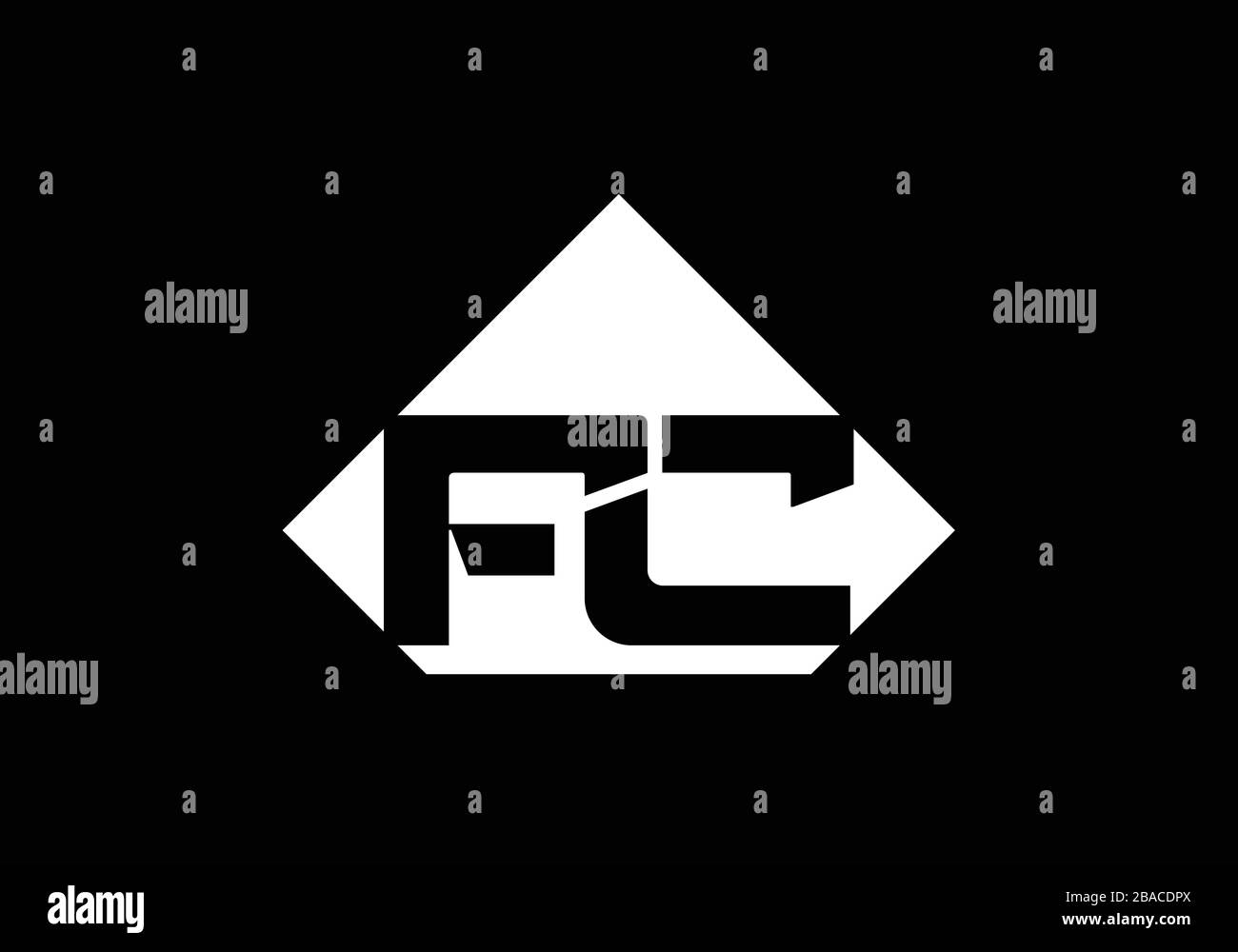 F C. FC Initial Letter Logo design vector template, Graphic Alphabet ...