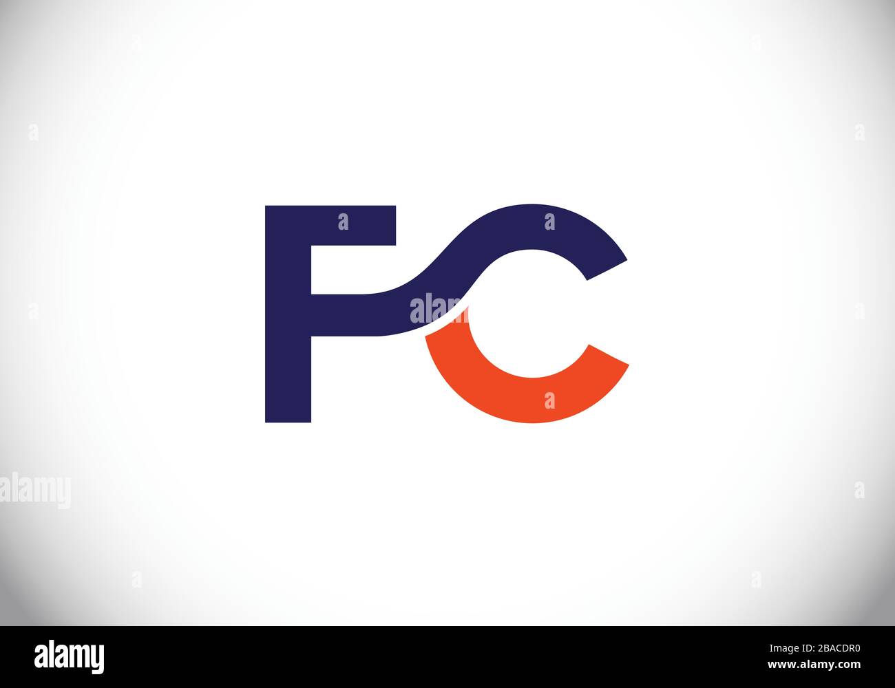F C. FC Initial Letter Logo design vector template, Graphic Alphabet ...