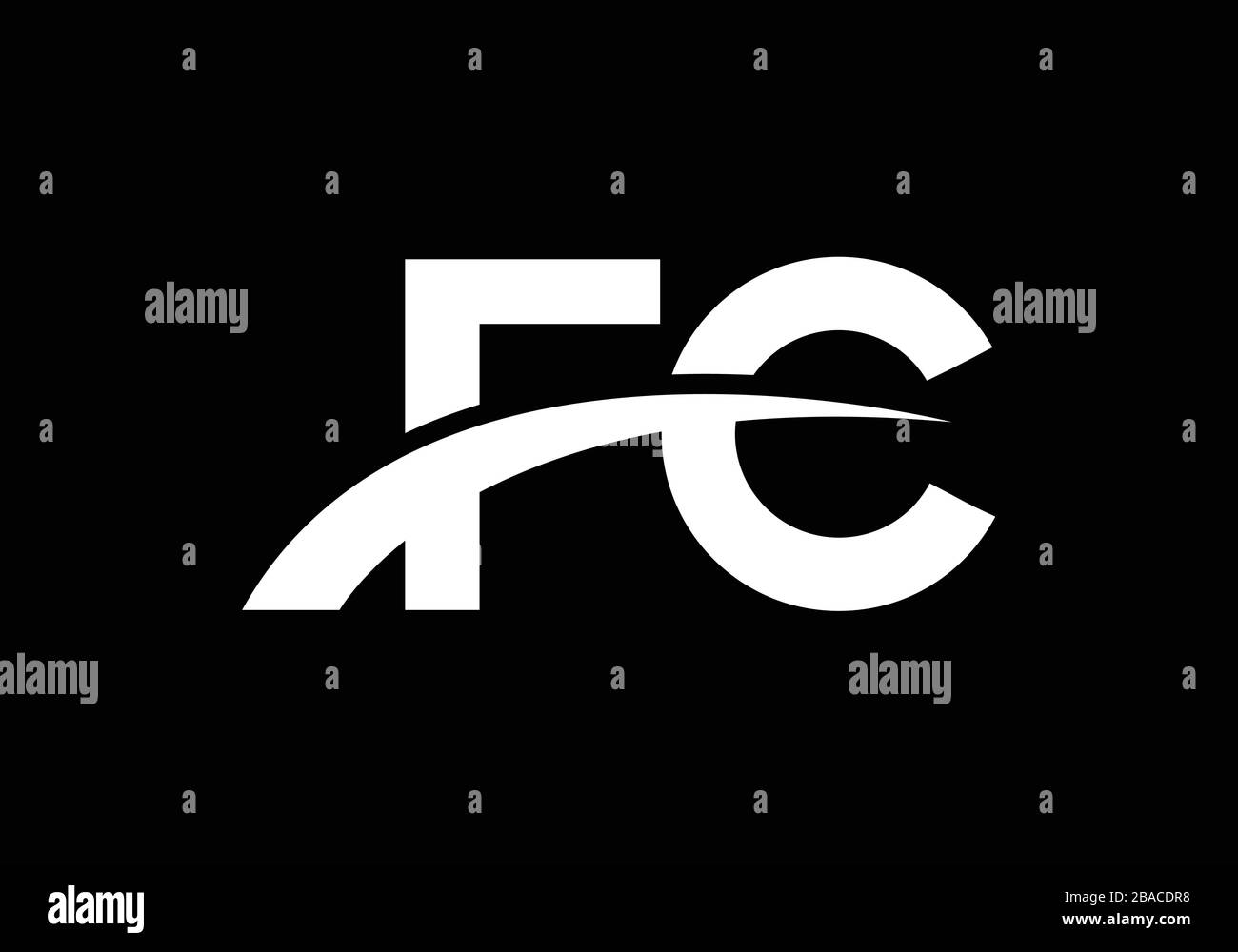 F C. FC Initial Letter Logo design vector template, Graphic Alphabet ...
