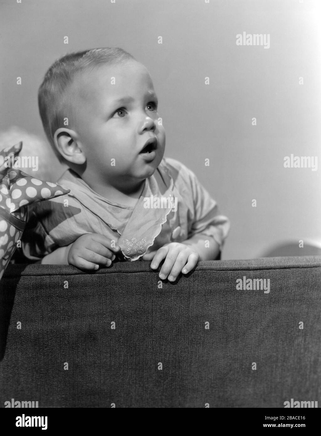 Distracted baby (OV2019 521) (OV2019 521 Stock Photo - Alamy