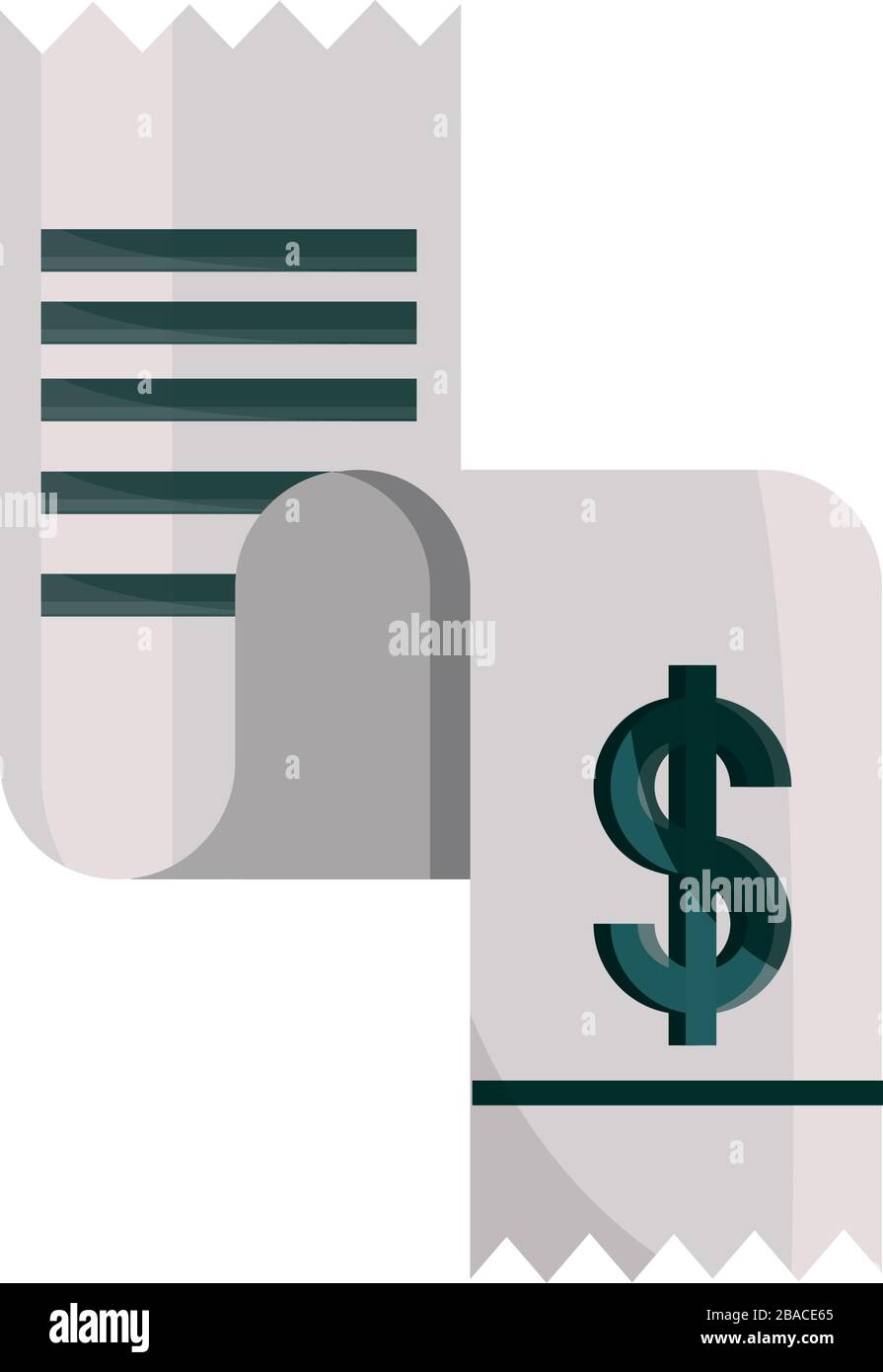 Bank Receipt Stock Vector Images - Alamy