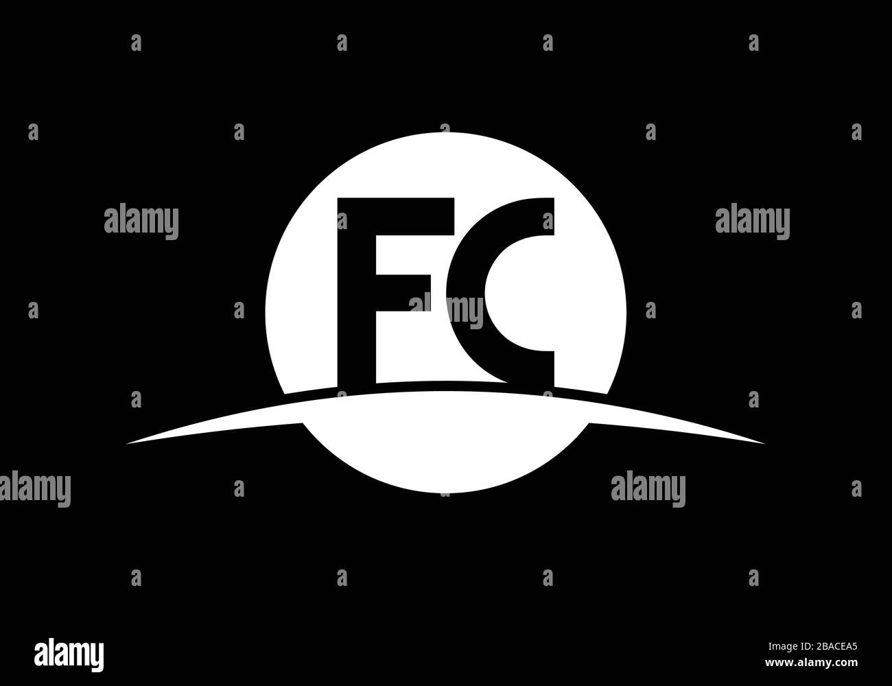 F C. FC Initial Letter Logo design vector template, Graphic Alphabet ...