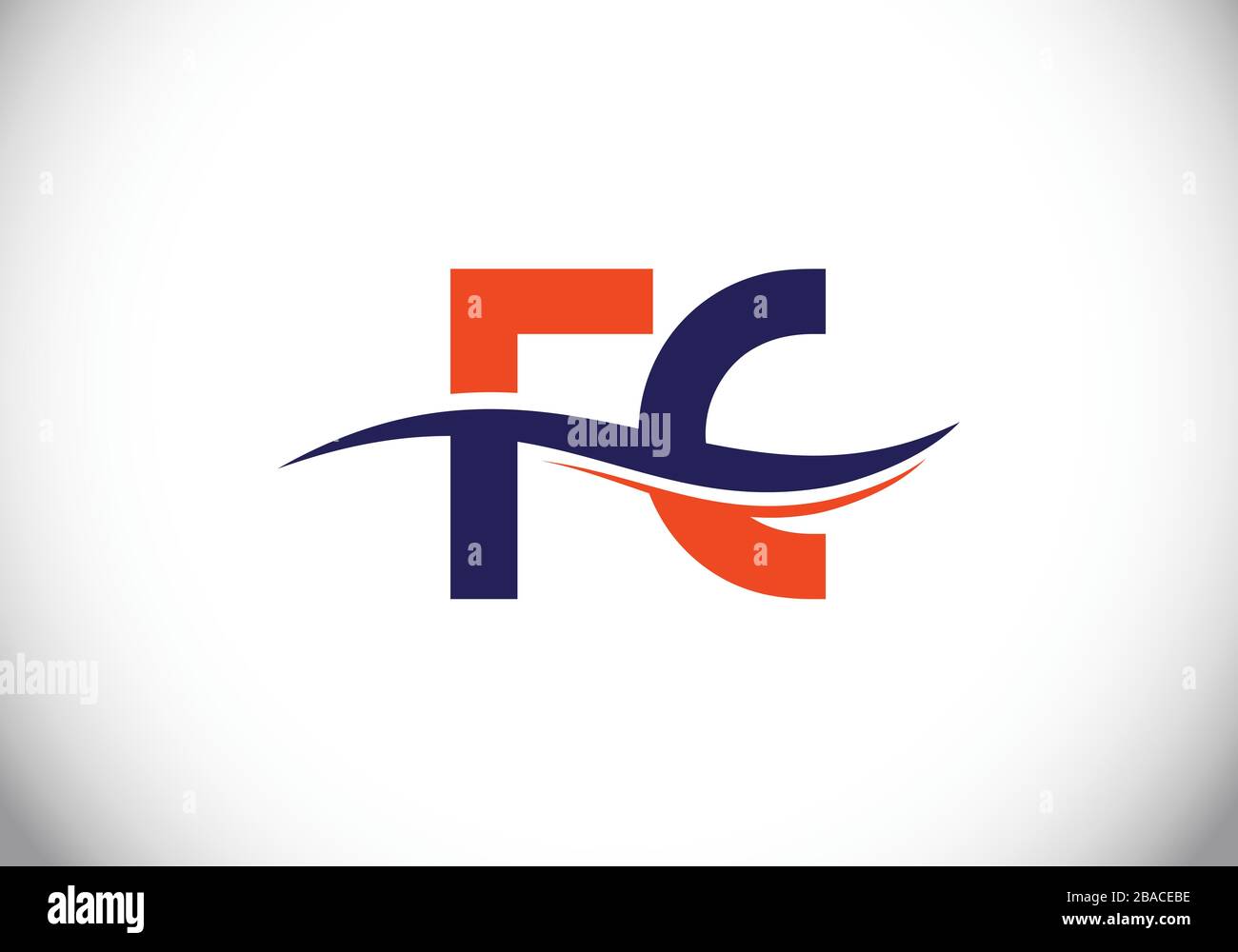 F C. FC Initial Letter Logo design vector template, Graphic Alphabet ...