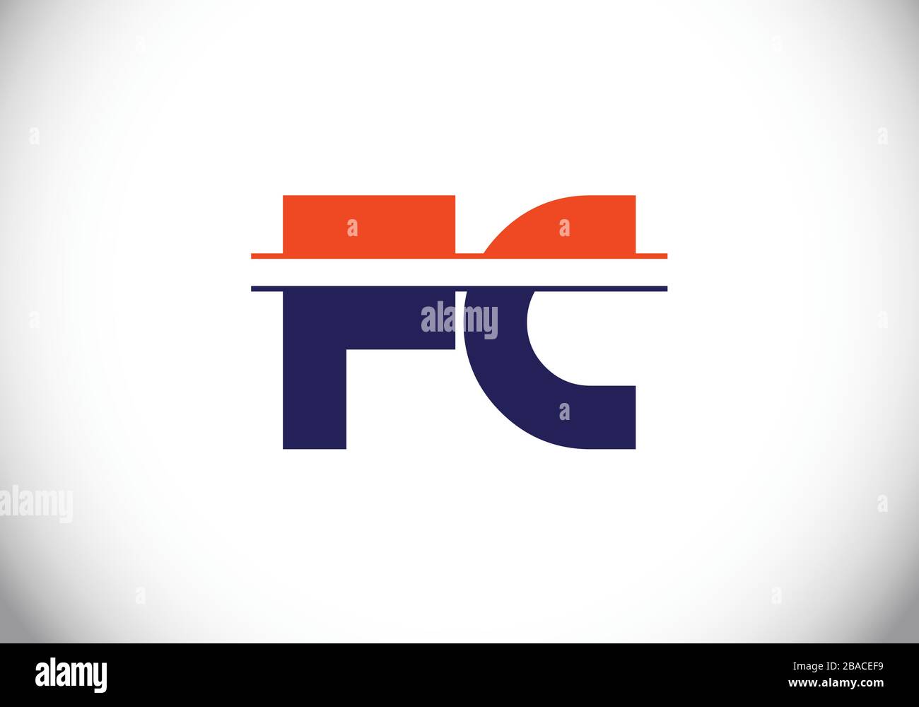 F C. FC Initial Letter Logo design vector template, Graphic Alphabet ...