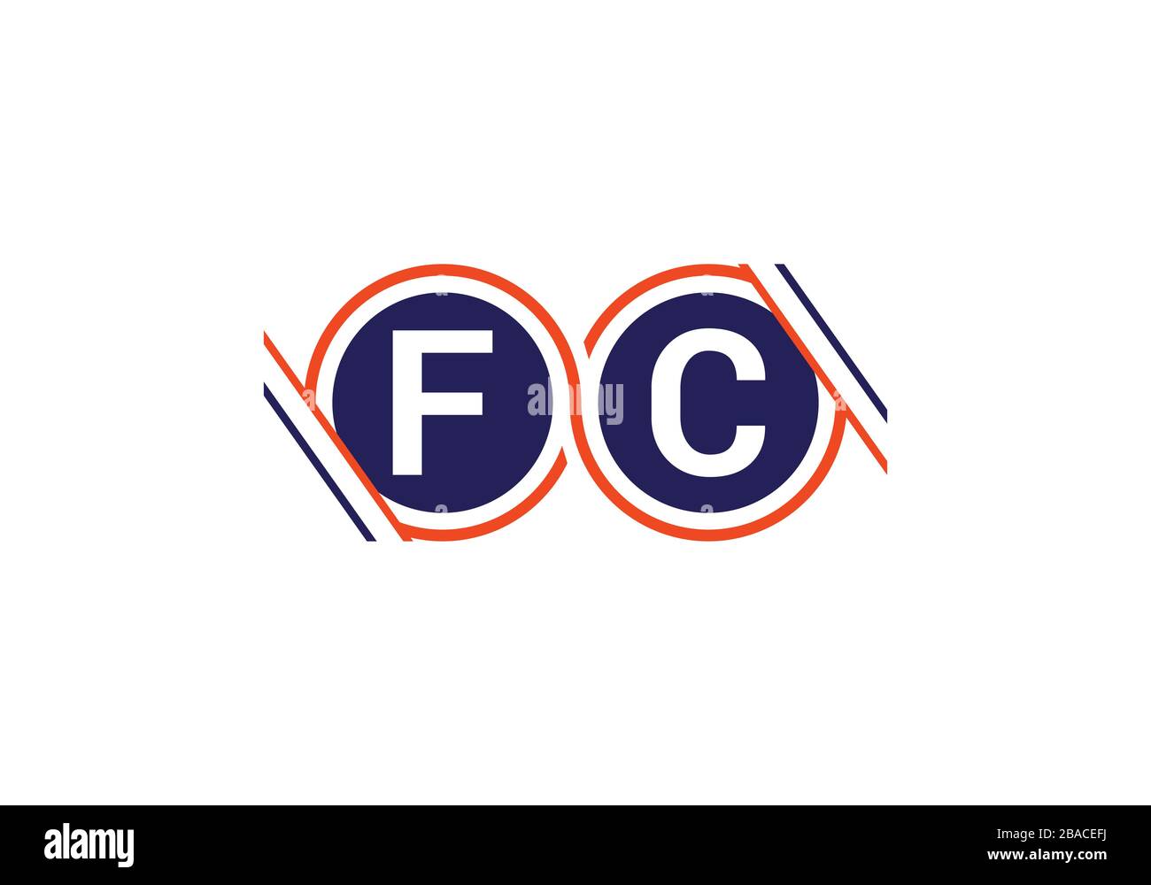 F C. FC Initial Letter Logo design vector template, Graphic Alphabet ...