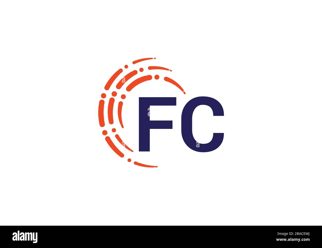F C. FC Initial Letter Logo design vector template, Graphic Alphabet ...
