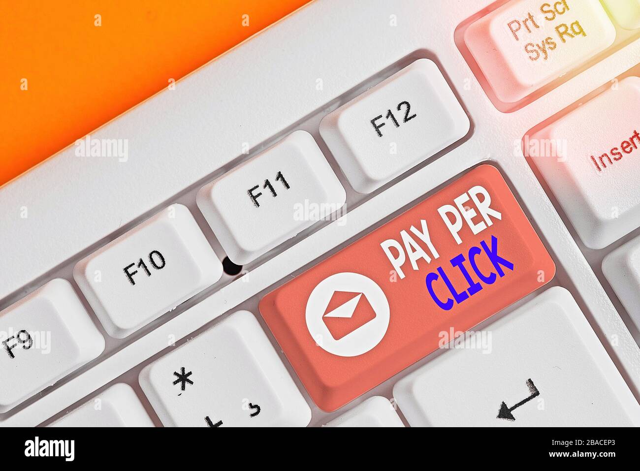Word writing text Pay Per Click. Business photo showcasing internet ...