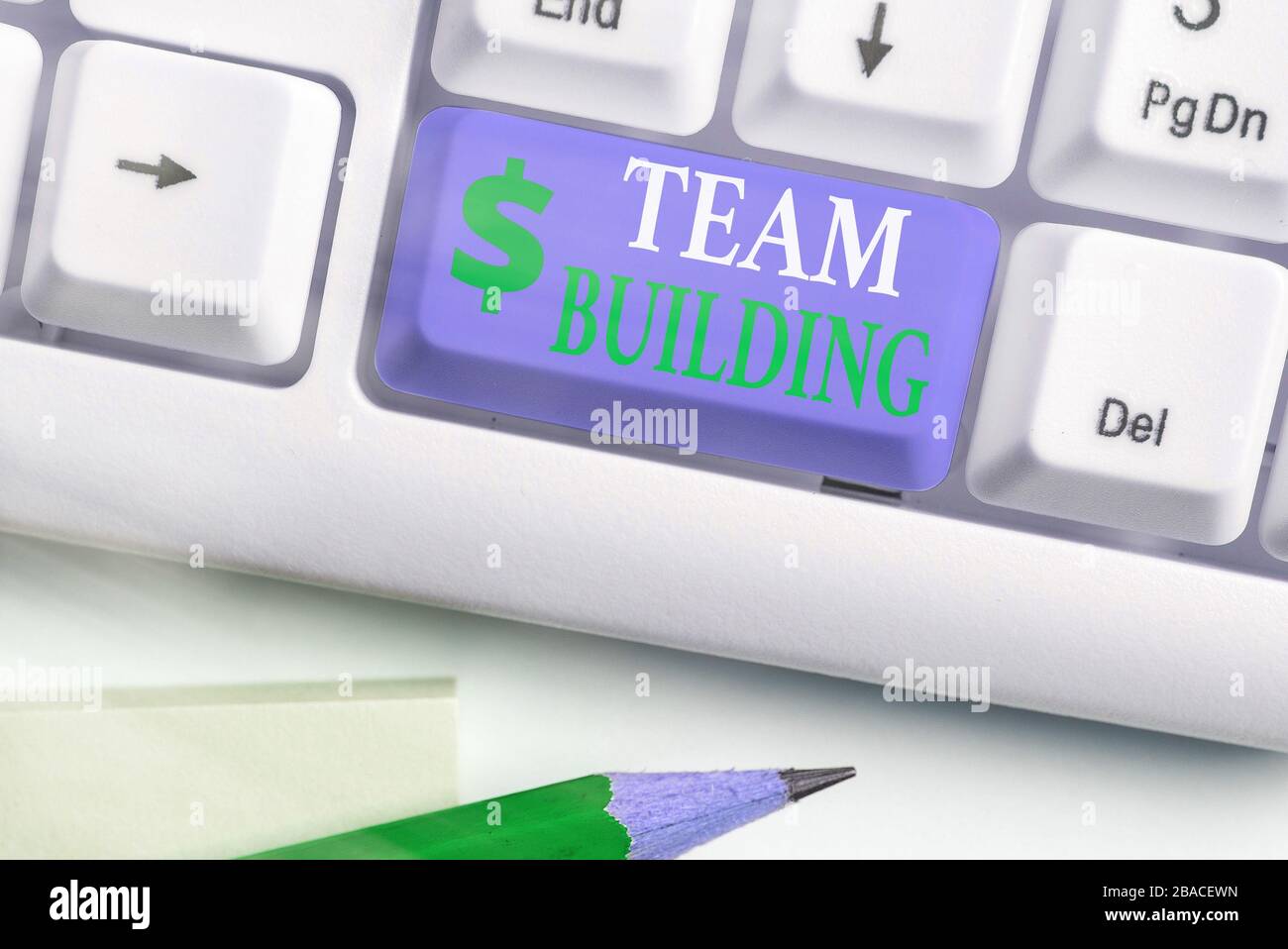 Writing note showing Team Building. Business concept for various types ...