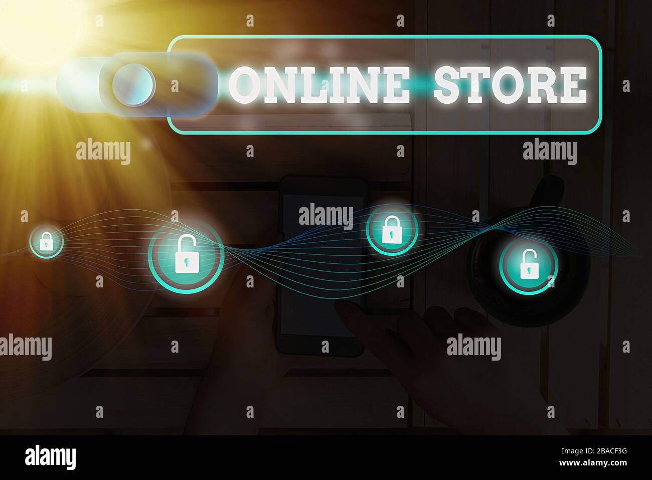 Word writing text Online Store. Business photo showcasing A website ...