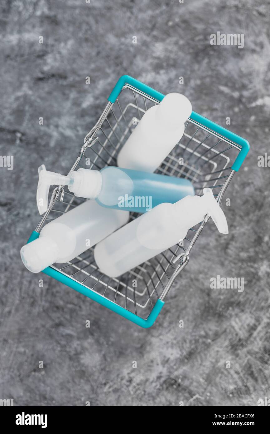 importance of hygiene to slow the spread of germs and viruses, shopping ...