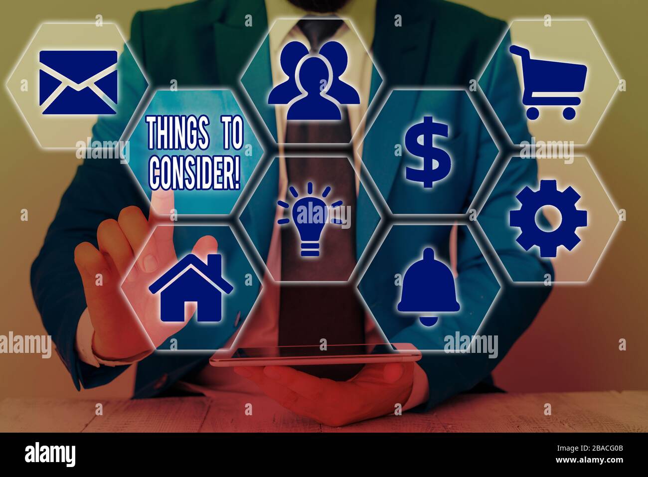 Conceptual hand writing showing Things To Consider. Concept meaning ...