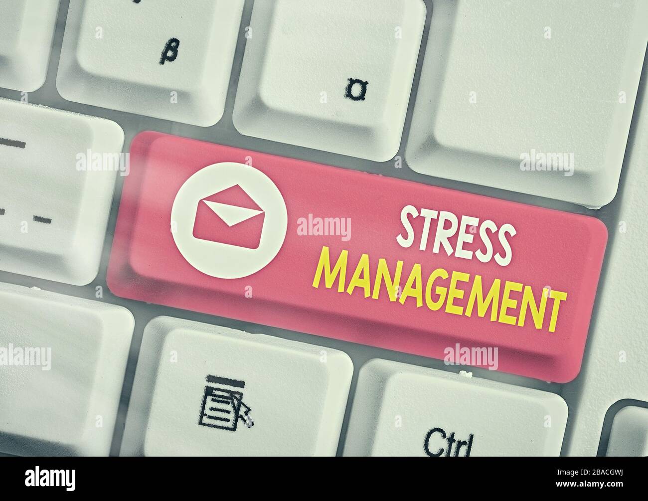 Word writing text Stress Management. Business photo showcasing method ...