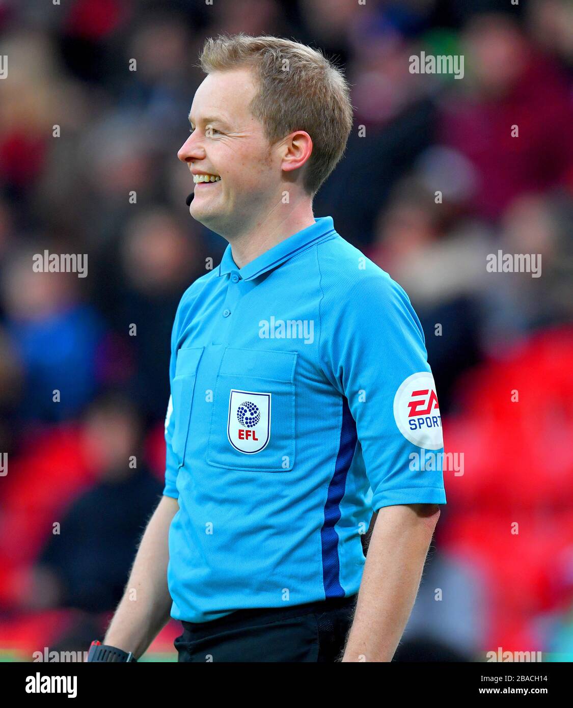 Referee Gavin Ward Stock Photo - Alamy