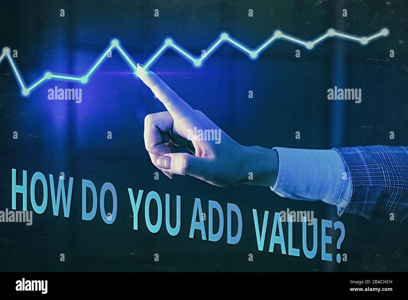 Handwriting text How Do You Add Value Question. Conceptual photo ...