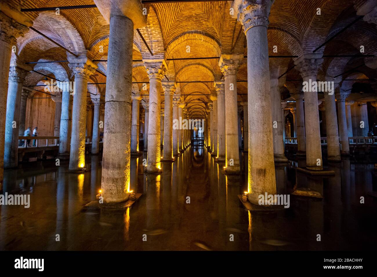 Late antique underground cistern for the water supply of istanbul hi ...