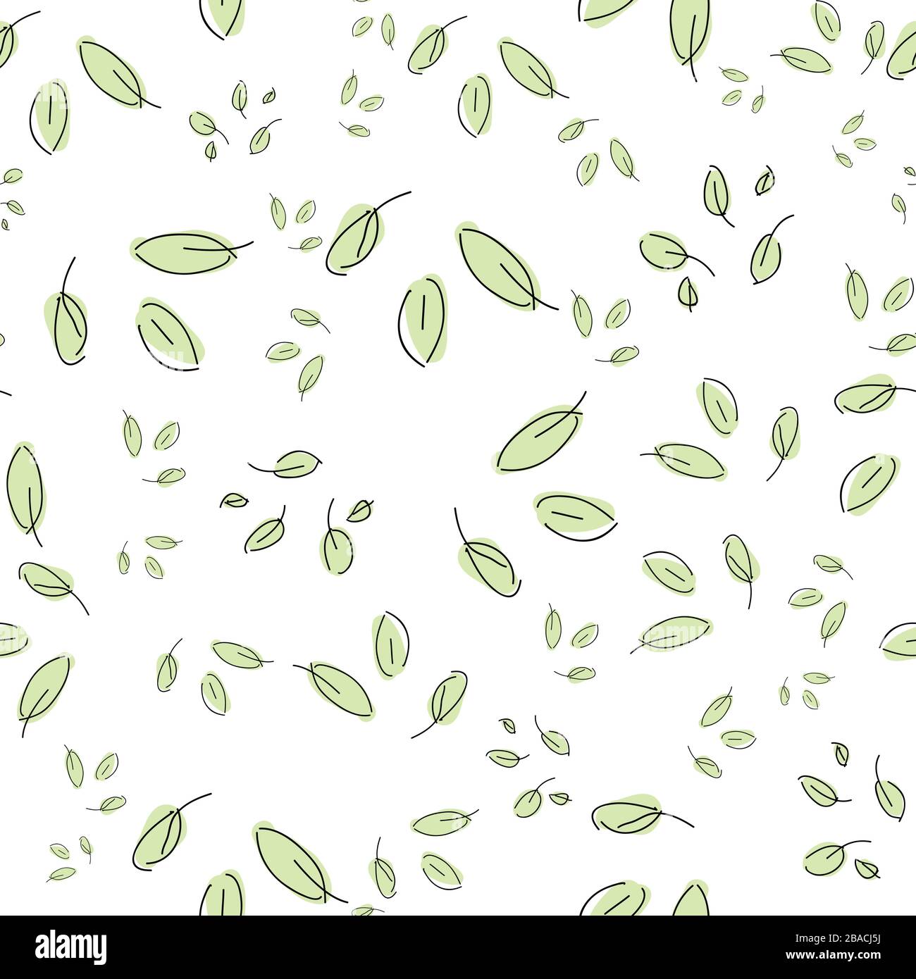 Scattered leaf pattern hi-res stock photography and images - Alamy