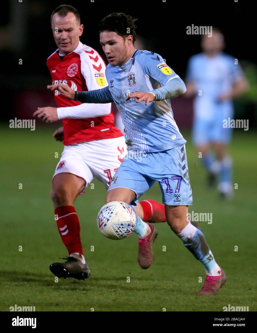 Coventry City's Callum O'Hare bursts through Stock Photo - Alamy