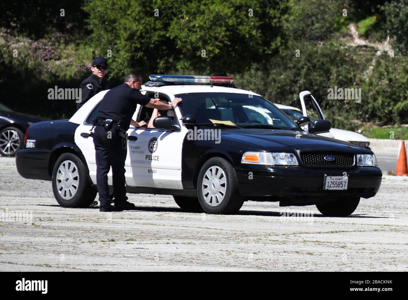 Lapd car hi-res stock photography and images - Alamy