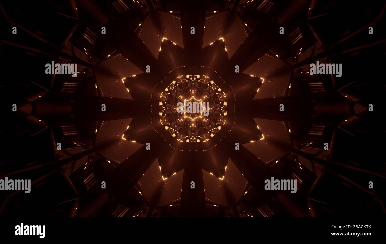 Cosmic background with golden laser lights - perfect for a digital ...