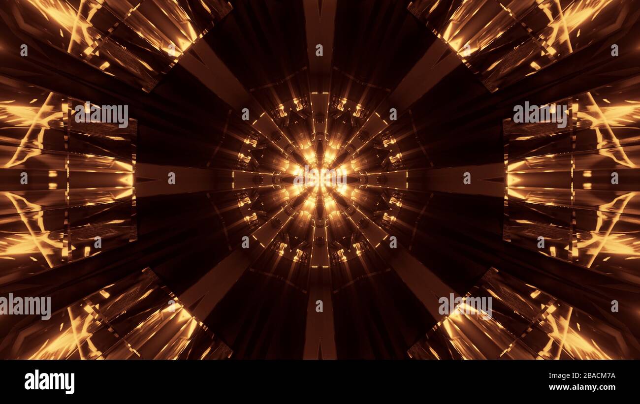 Cosmic background with golden laser lights - perfect for a digital ...