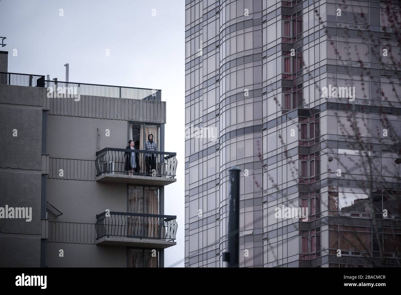 Residents apartment building during hi-res stock photography and images ...
