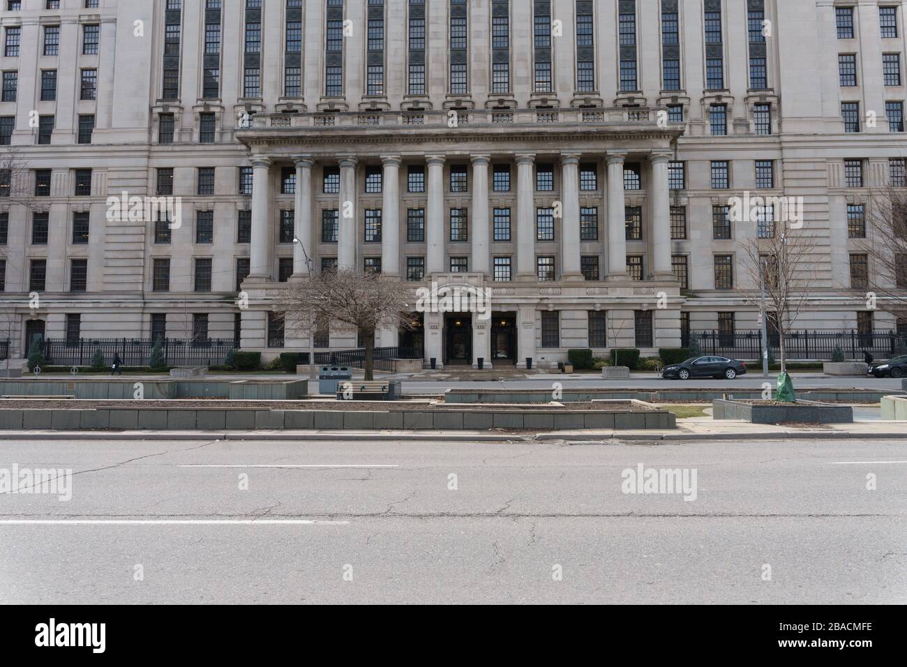 Building facade and a street during daytime Stock Photo - Alamy
