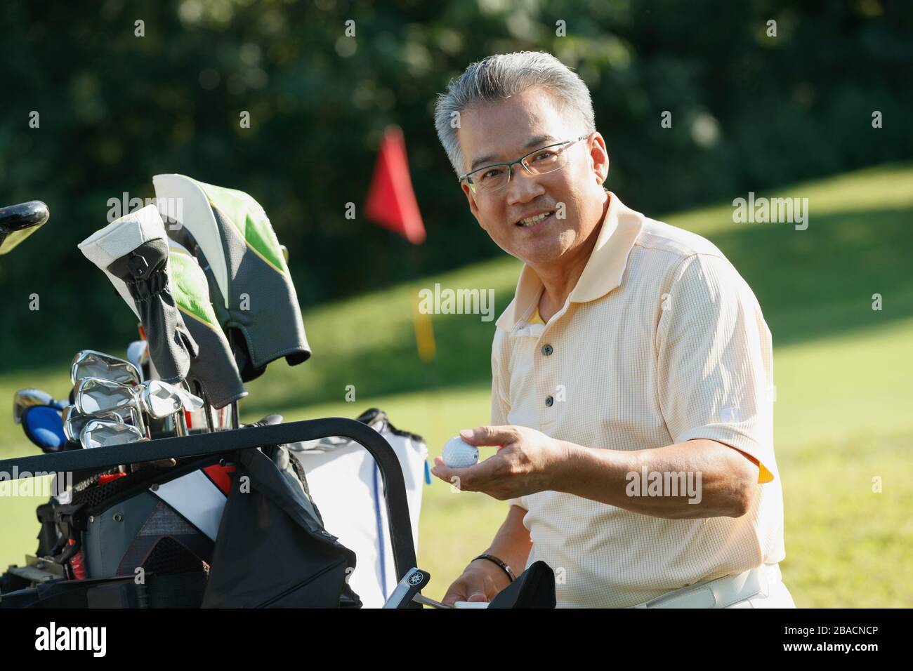 Elderly Golf High Resolution Stock Photography and Images - Alamy
