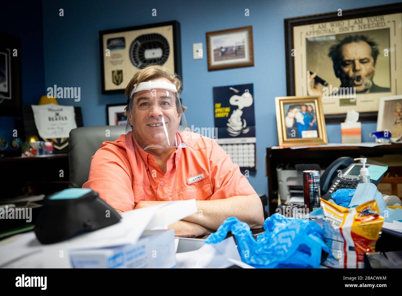 Las Vegas, NV, USA. 26th Mar, 2020. Polar Shades Owner and Founder ...