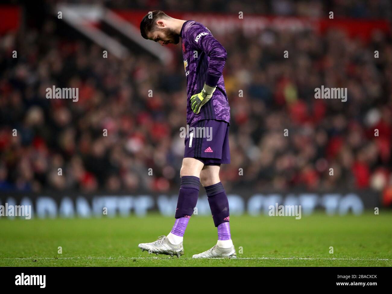 Manchester United goalkeeper David de Gea Stock Photo - Alamy