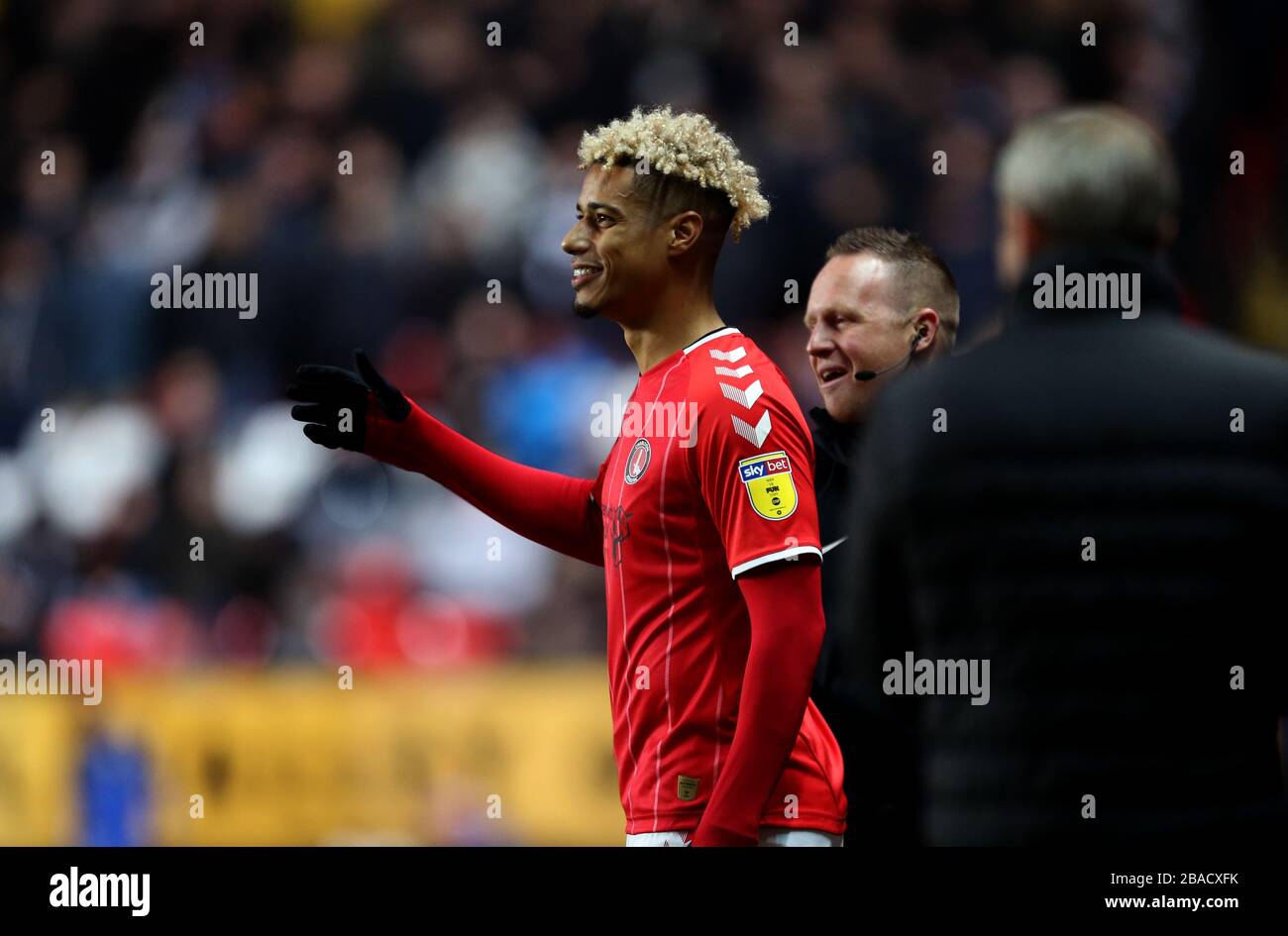 Charlton Athletic Lyle Taylor Stock Photo - Alamy
