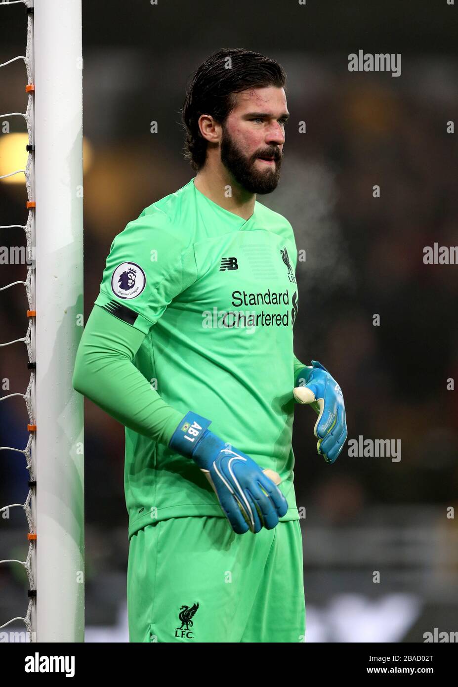 Liverpool goalkeeper Alisson Stock Photo - Alamy